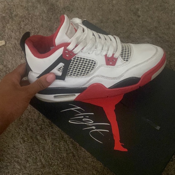 Jordan | Shoes | Fire Red Jordan 4s 95 | Poshmark
